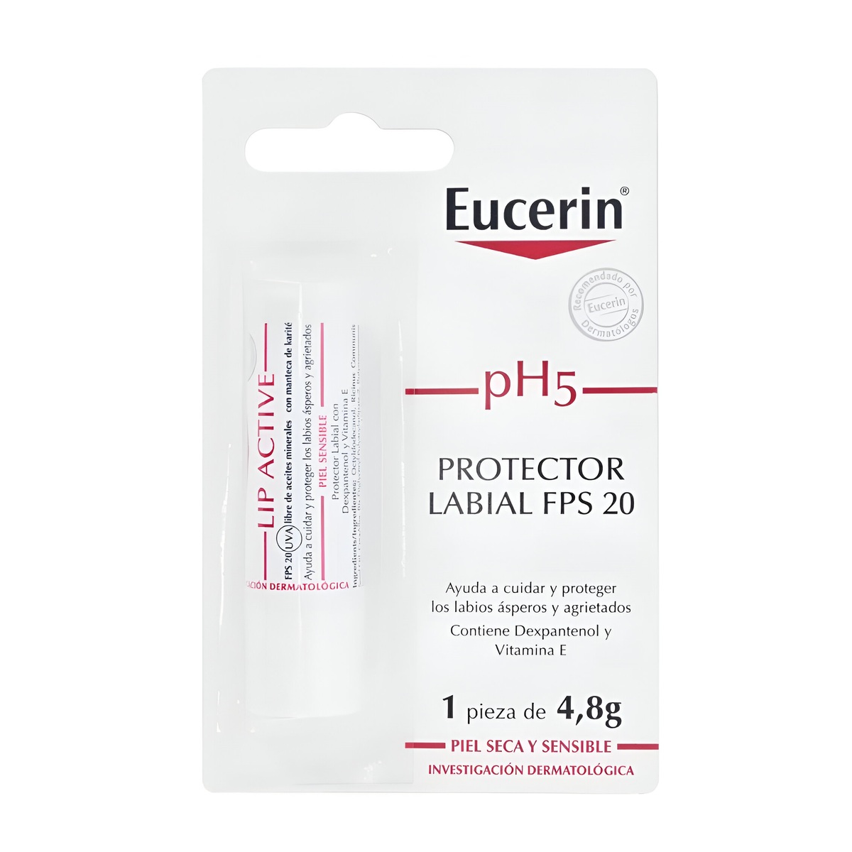 Protector Labial Eucerin Ph5 Piel Sensible 4.8g - 980266