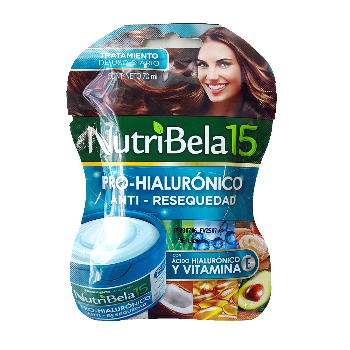 Tratamiento Capilar NutriBela Pro-Hialurónico Sachet 70 ml - 980936