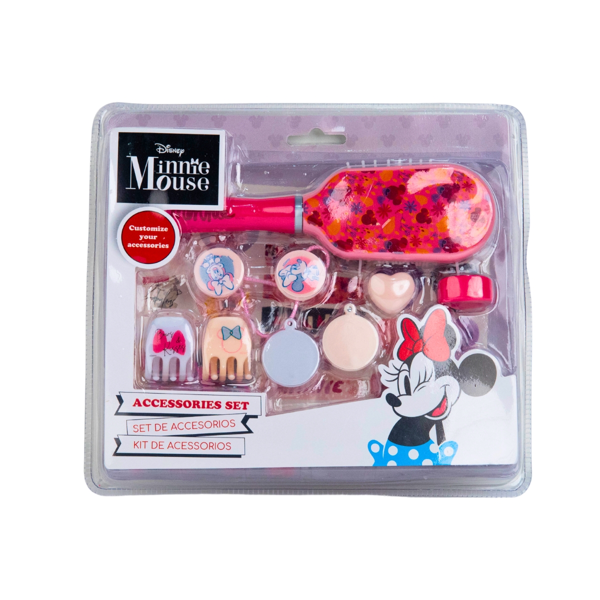 Set con Accesorios para el Cabello Minnie Mouse de Disney - 980831