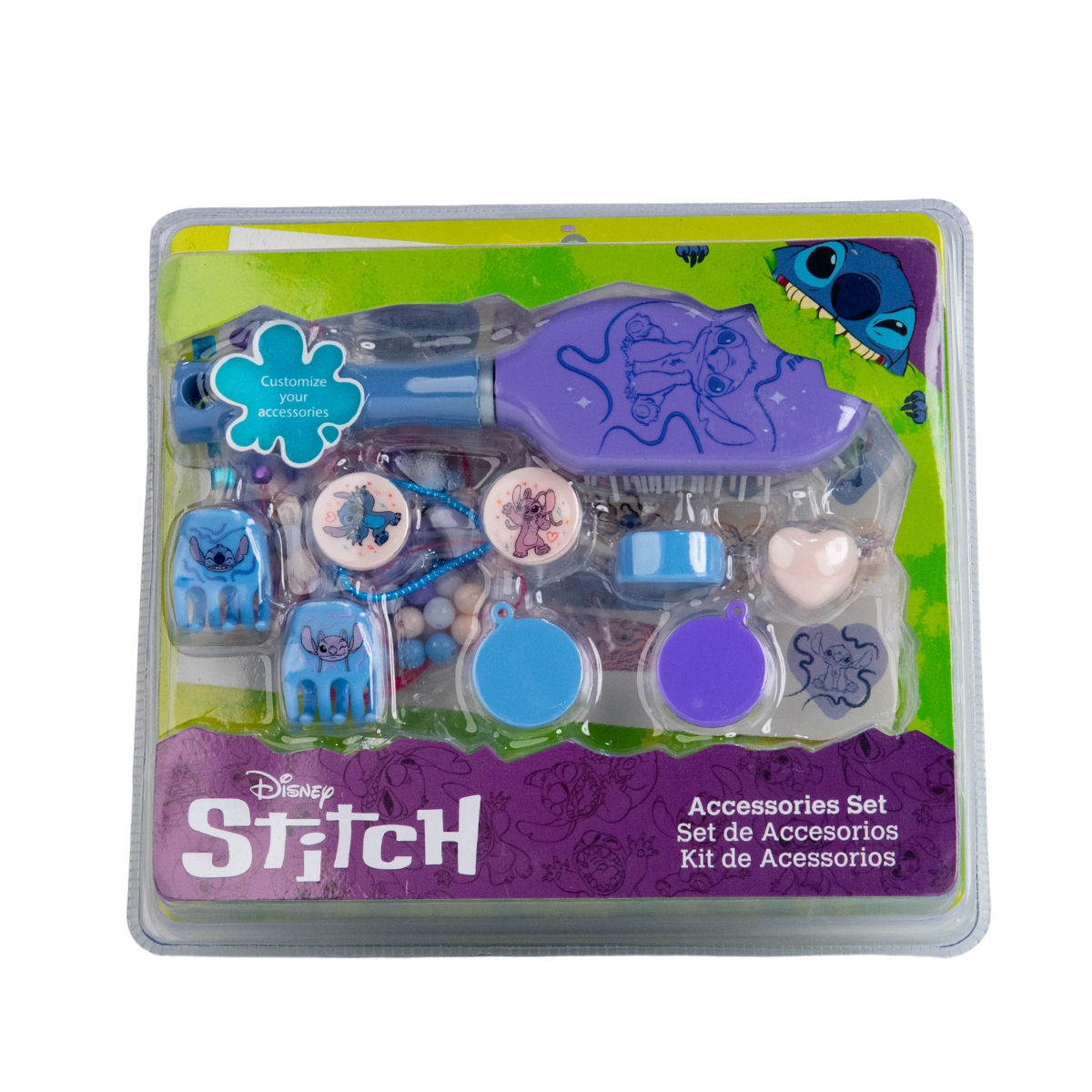 Set con Accesorios para Cabello Lilo y Stitch de Disney - 980835