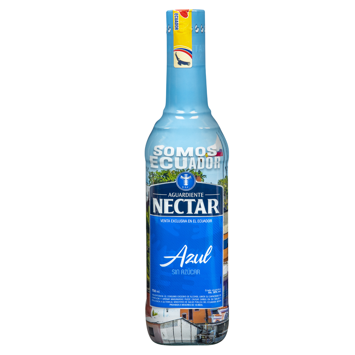 Aguardiente Néctar Sin Azúcar Azul 750ml - 985095