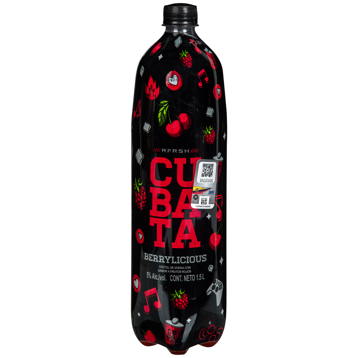 Licor Cubata Berrylicius 1.5L - 986086
