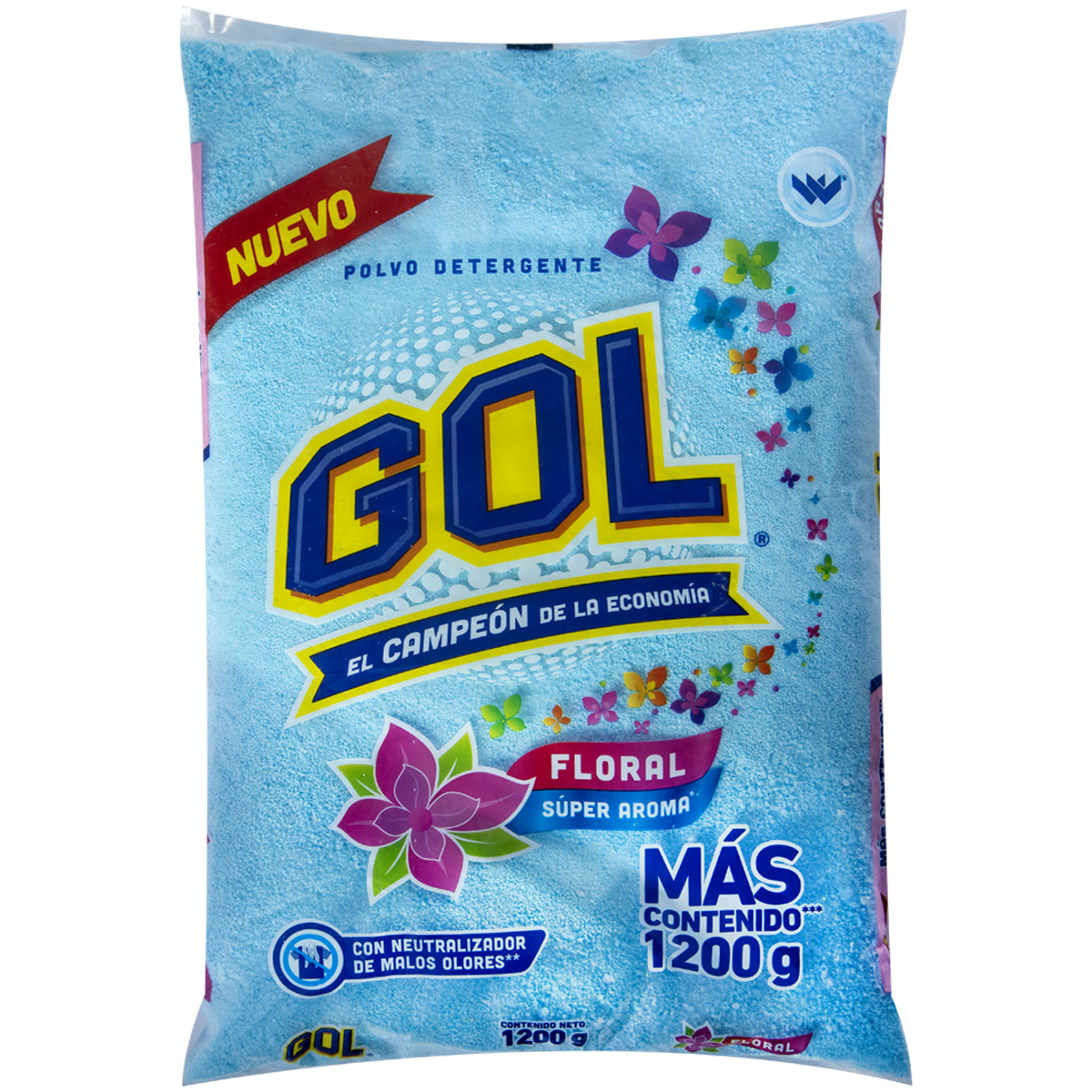 Detergente en Polvo Gol Floral 1.2 kg - 987107