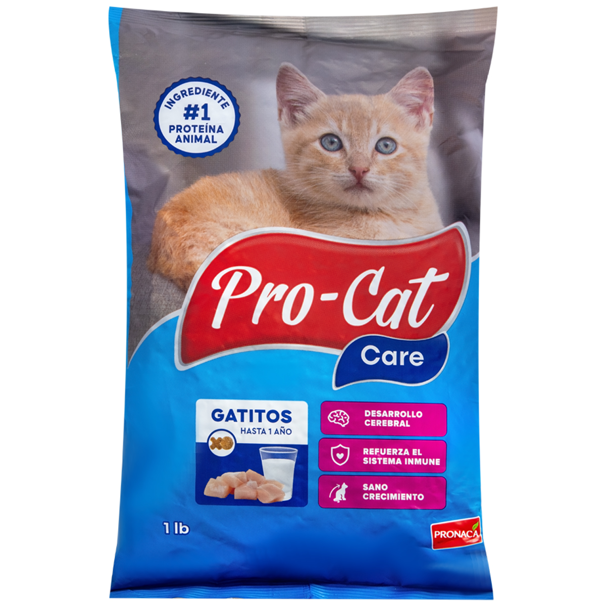Alimento Procat Care de Pollo para Gatitos 454g - 987044