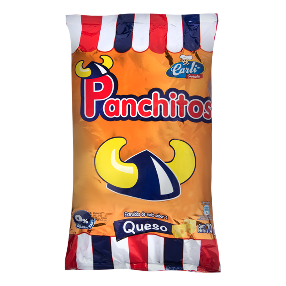 Panchitos Carlisnacks Queso 70g - 987347