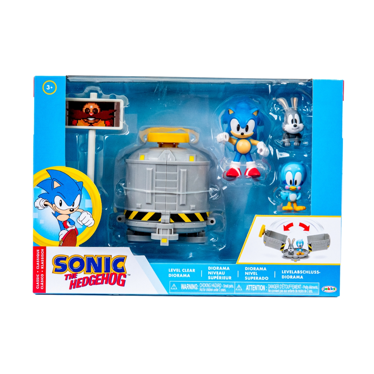 Set Level Clear Diorama Sonic The Hedgehog - 987521
