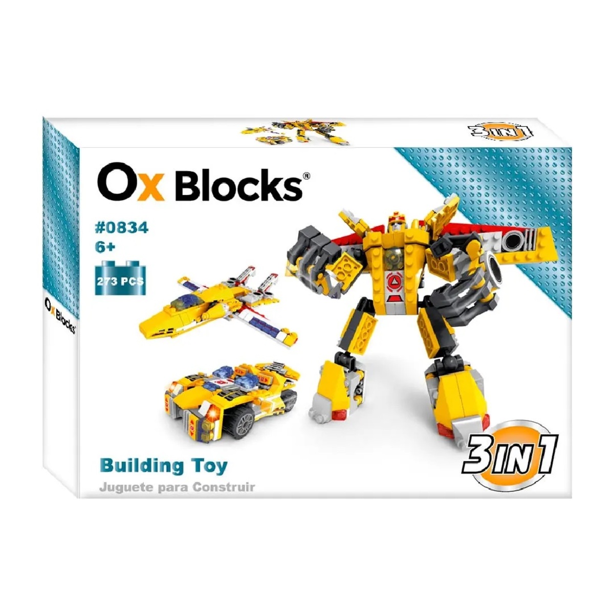 Set para Construir Ox Blocks Adventures 273 Piezas - 988168
