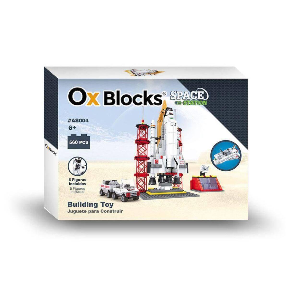 Set para Construir Ox Blocks Space Station 560 Piezas - 988171