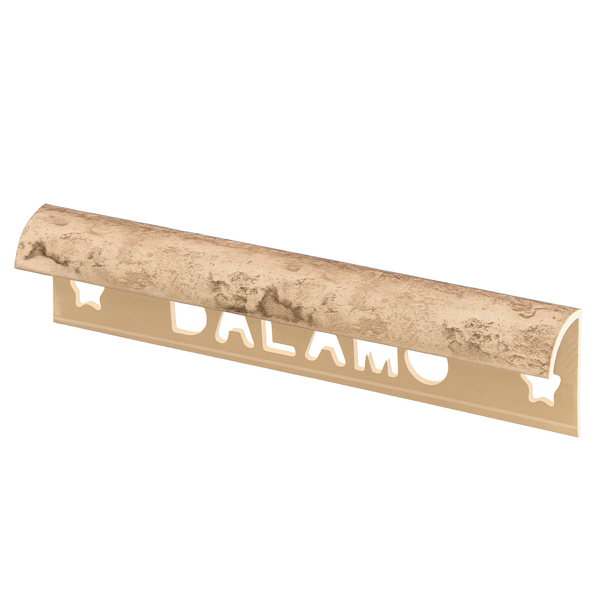 Perfil para Cerámica Intraplas PVC 2.40m Beige Mármol - 992698