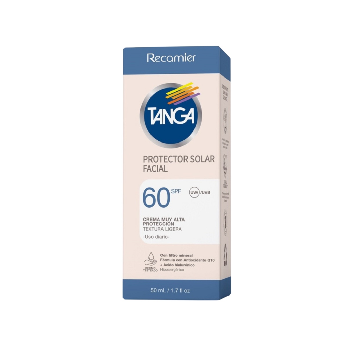 Protector Solar Facial Tanga SPF60 - 50 ml - 989486