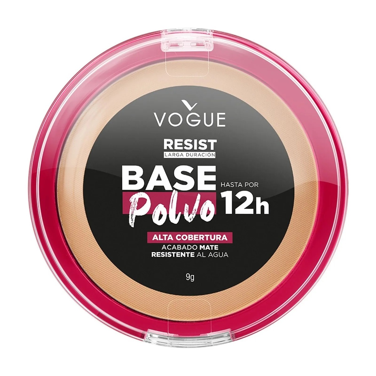 Polvo Compacto Vogue 12 Horas Resist 9g - Varios Tonos - 989522