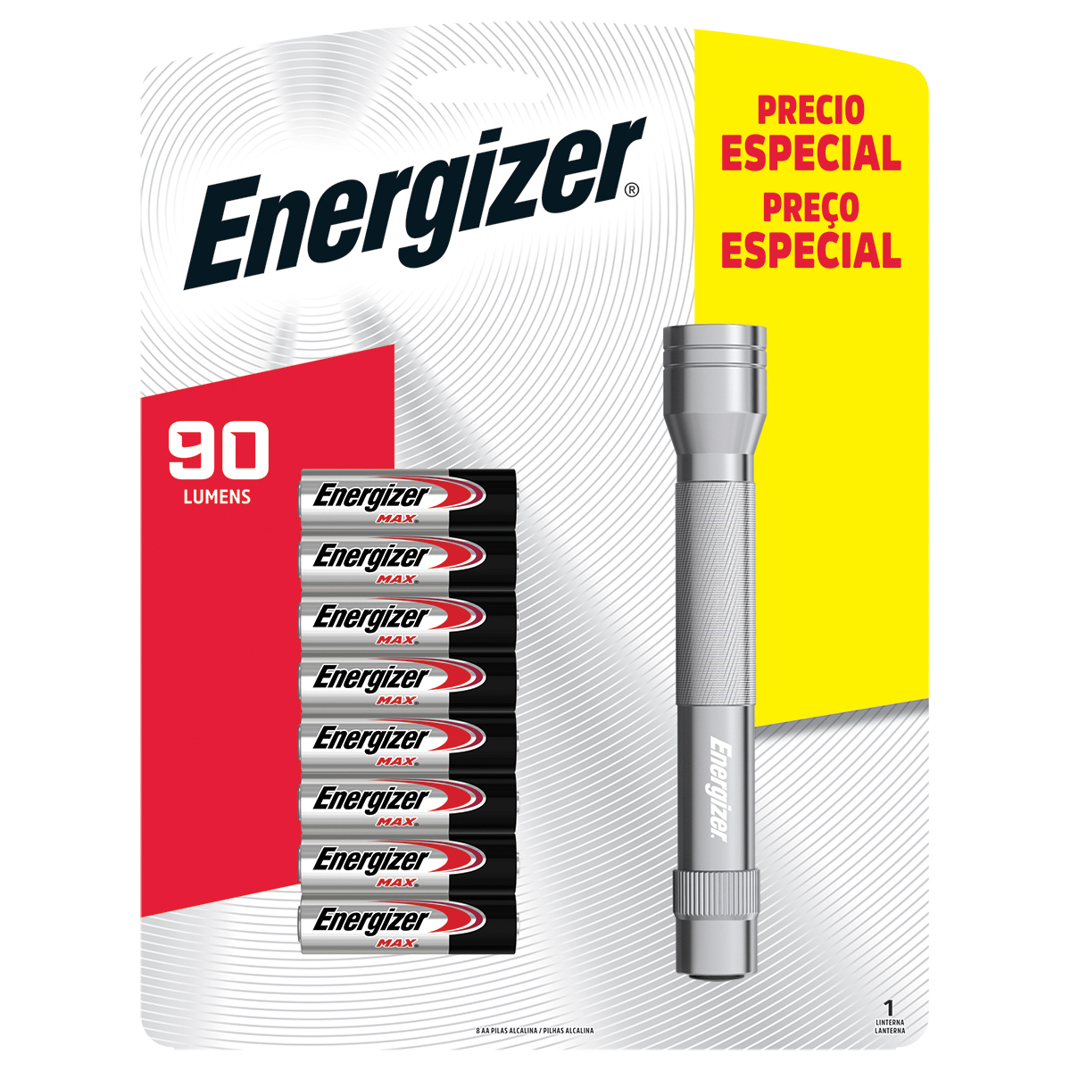 Linterna Energizer con 8 Pilas AA - 990152