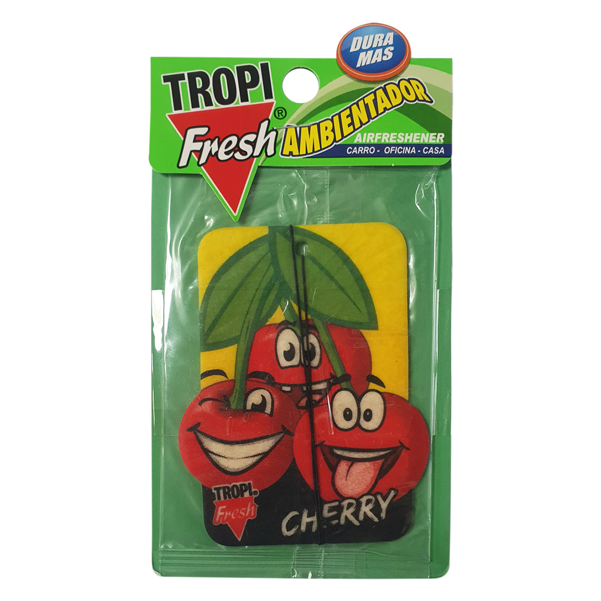 Ambientador Tropi Fresh para Auto Colgador Cherry - 990122