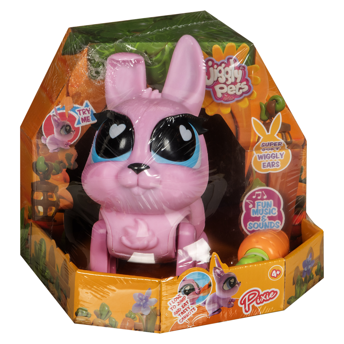Mascota Jiggly Pets con Sonido Conejo - 990442