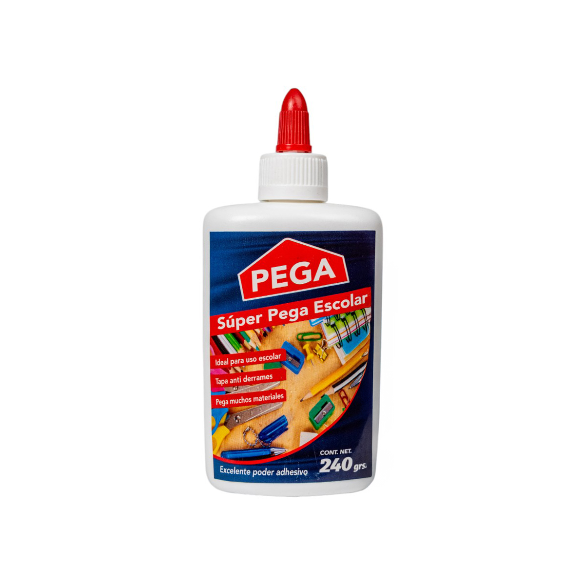Goma Escolar Latina Super Pega Blanca 240g - 992719