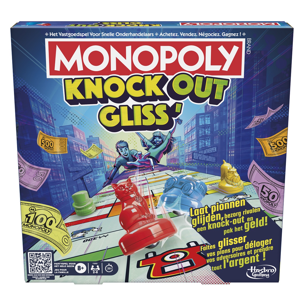 Juego Monopolio Knock Out Gliss - 994466