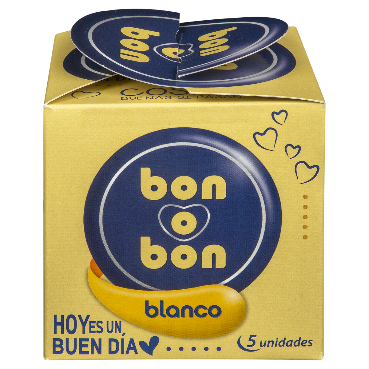 Bombones Bon o Bon Feliz Día Chocolate Blanco - 5 Unidades - 994474