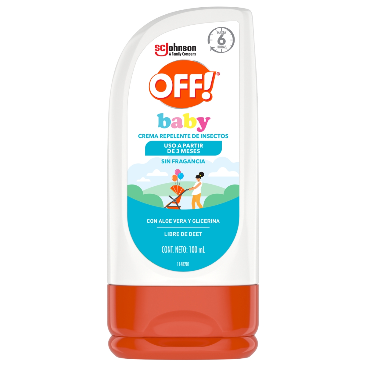 Repelente en Crema Off Baby 100ml - 994482
