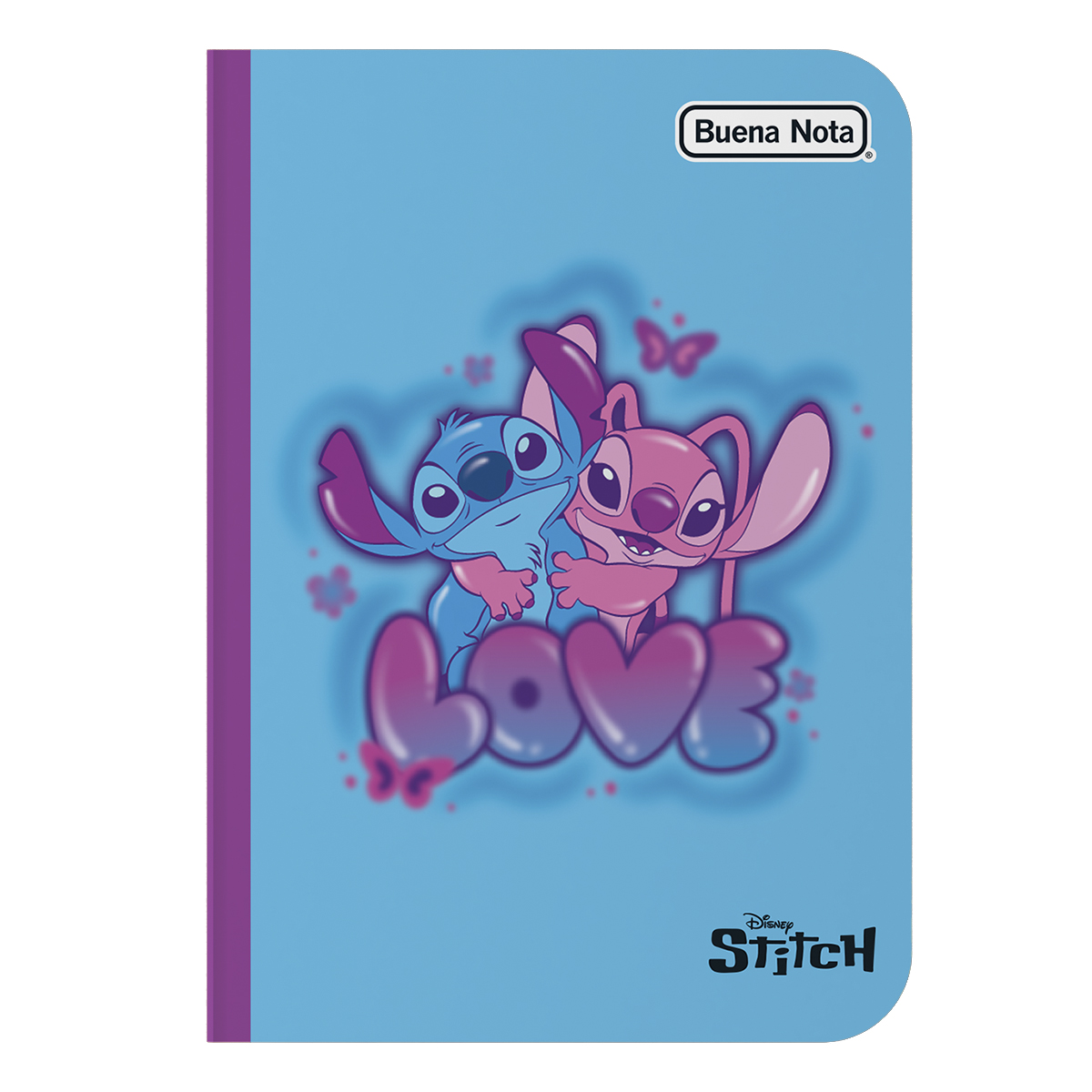 Cuaderno Cosido 2 Líneas Stitch Surtido de Disney - 100 Hojas - 994758