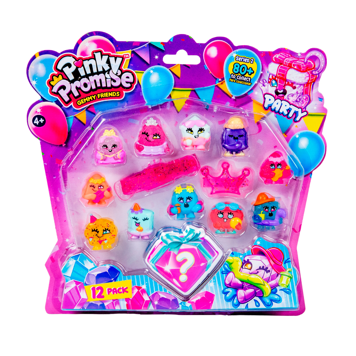 Set 12 Uds Figuras Pinky Promise Surtido - 997343