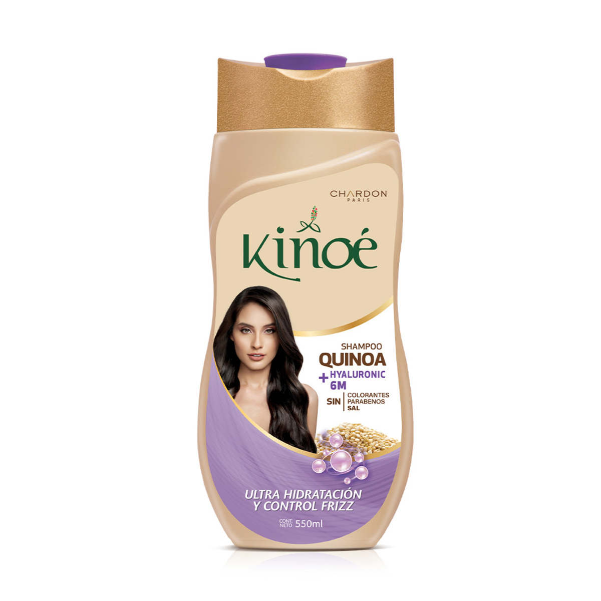 Shampoo Kinoé Quinoa Hyaluronic 550ml - 998414