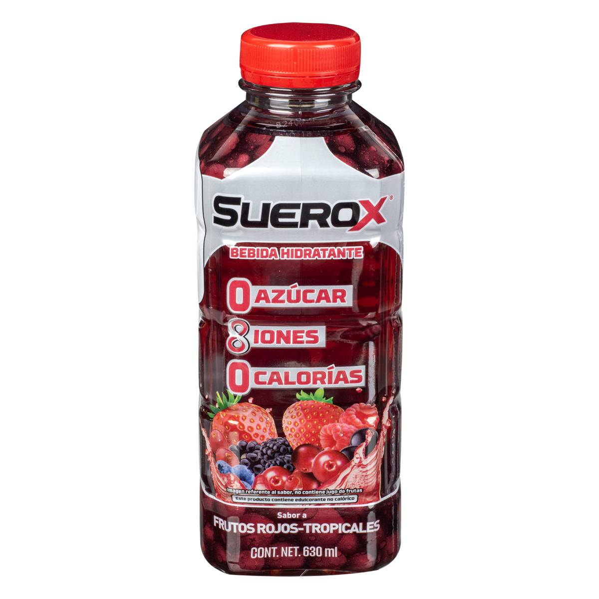 Bebida Hidratante Suerox Fresa y Frutos Rojos 630ml - 998663