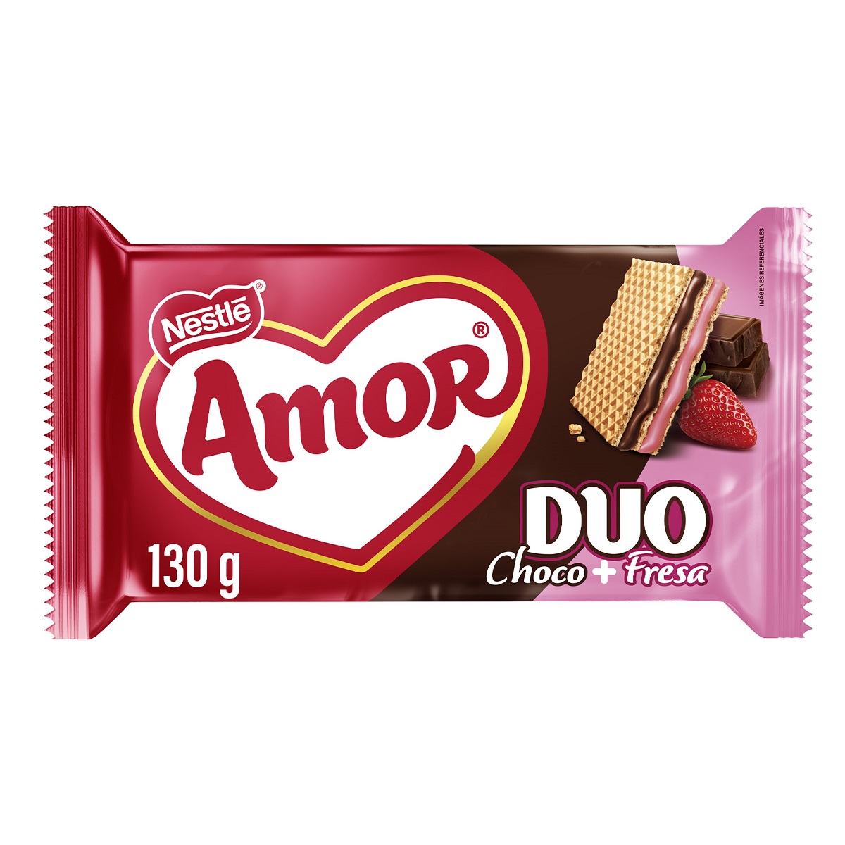 Galleta Amor Doble Wafer 130g - Varios Sabores - 1000287