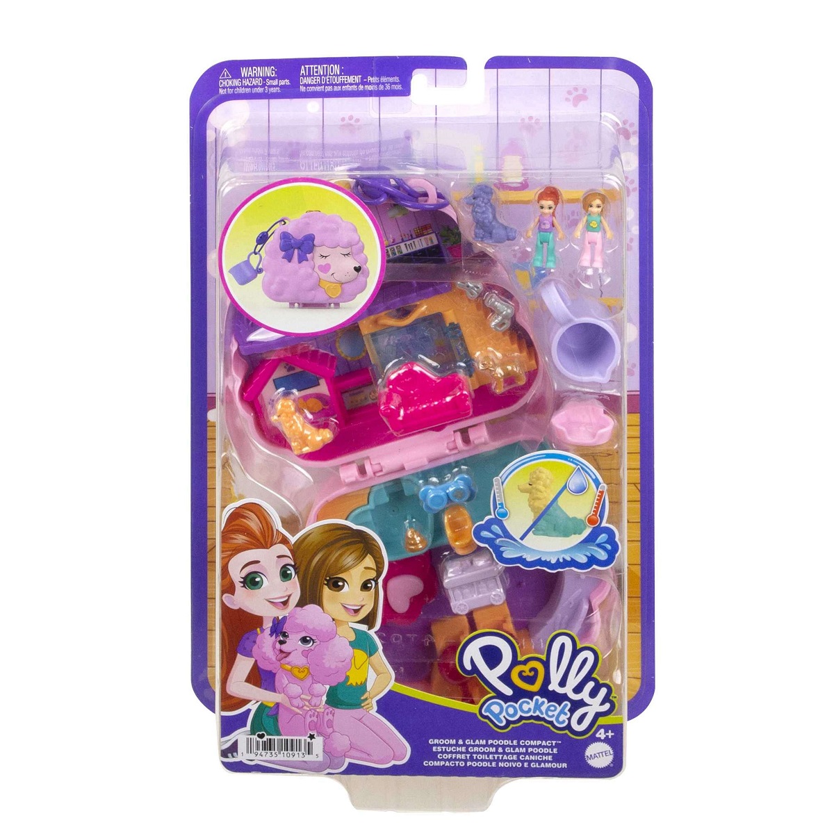 Set Polly Pocket Spa de Mascotas con Accesorios - 1000184