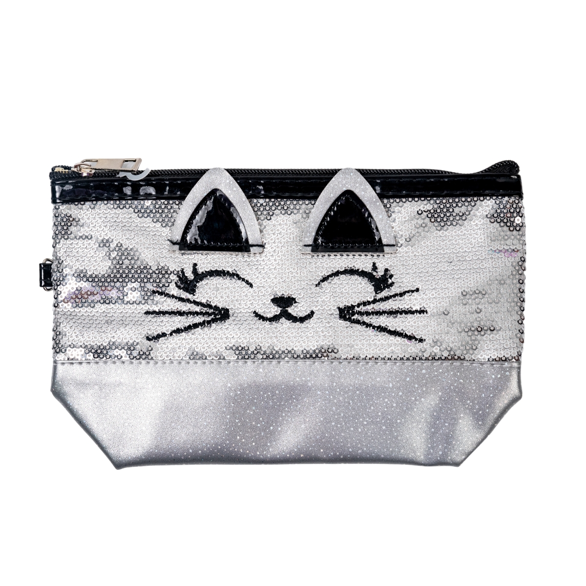 Cosmetiquera Muá Bordado Gato Lentejuelas - 1000411