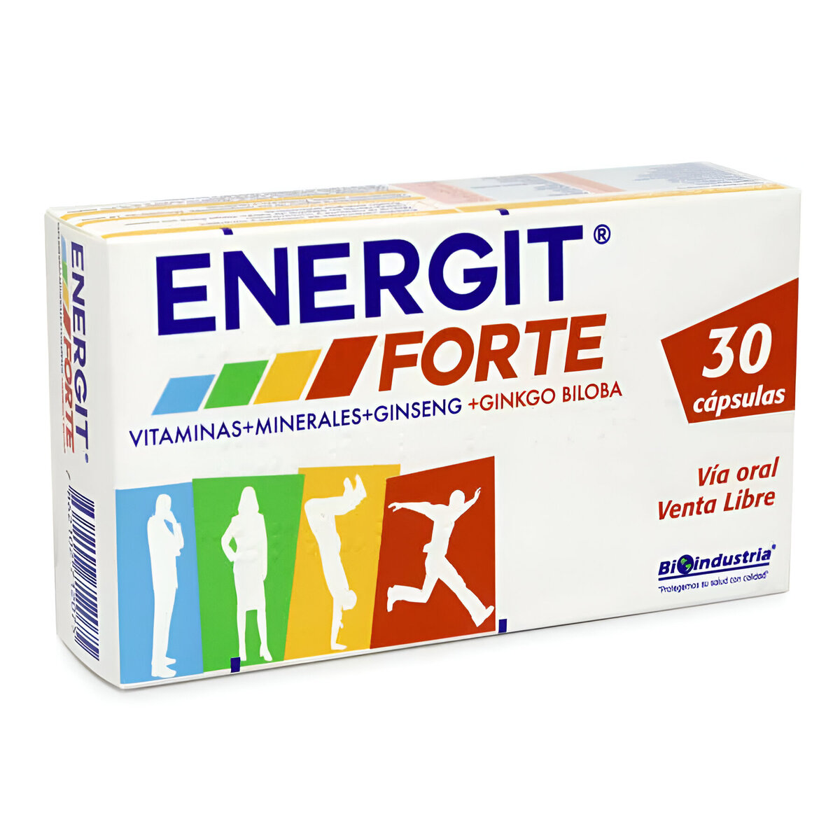 Cápsulas Energit Forte - 30 Unidades - 1001798