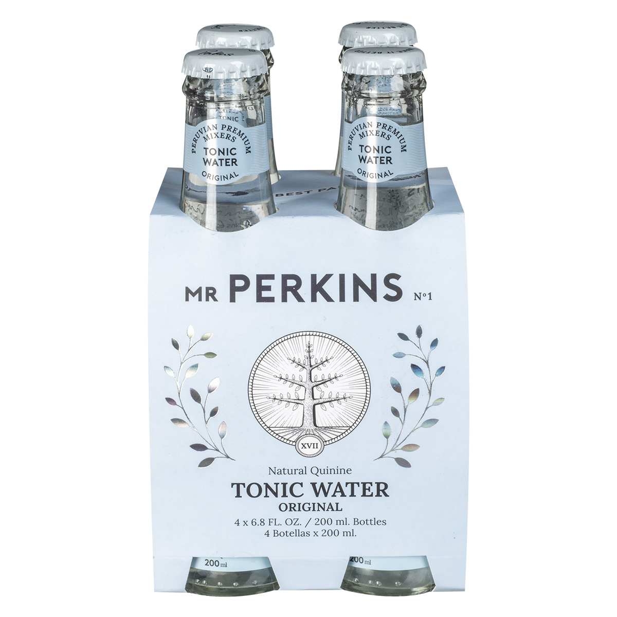 Pack 4 Uds Agua Tónica Mr. Perkins 200ml - 1002632