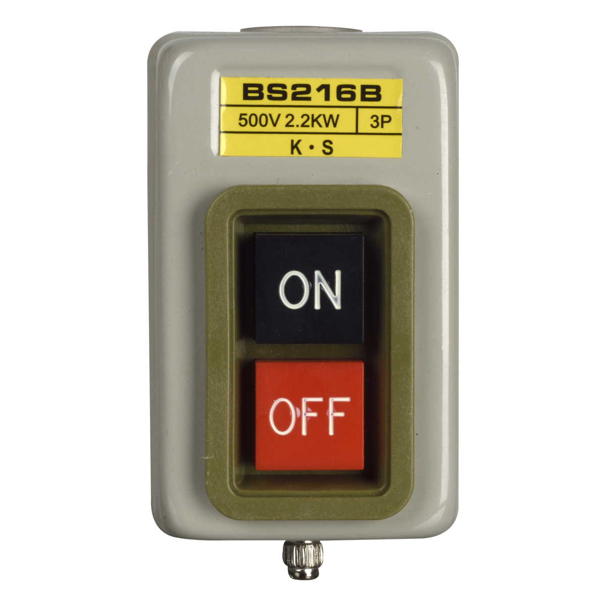 Botonera Tipo Switch Indulamp Trifásica Metálica de 15 Amperios - 1002713