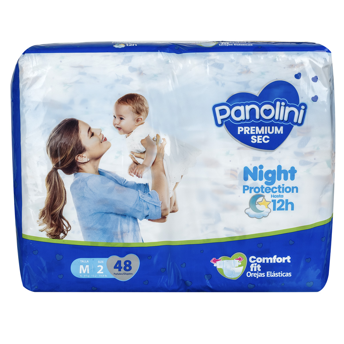 Pañales Panolini Premium Sec Talla M - 48 Unidades - 1003988