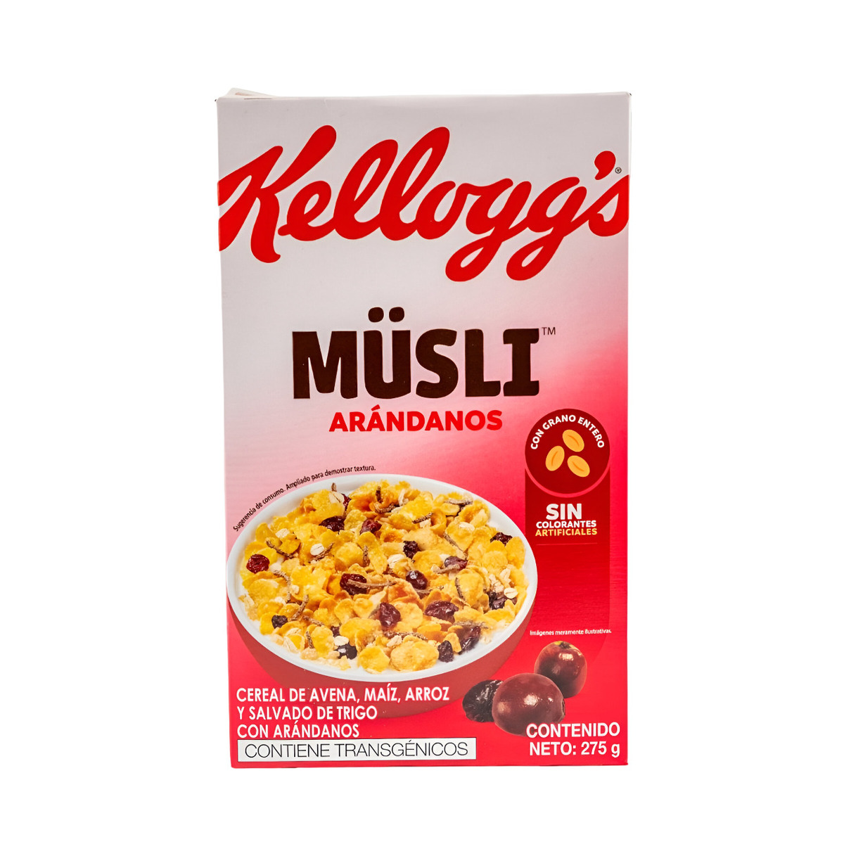 Cereal Kellogg's Musli Cosecha Roja 275g - 1004224