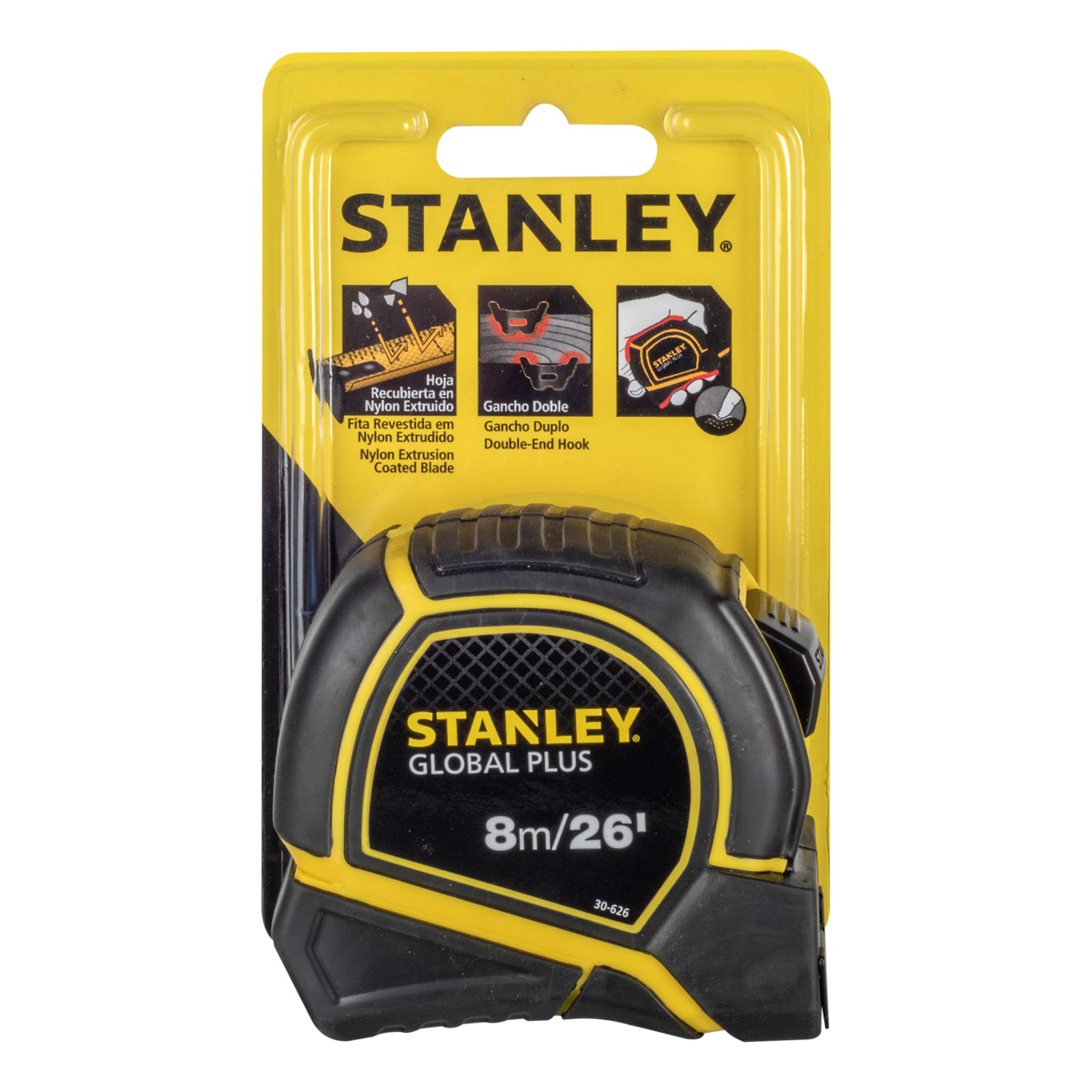 Flexómetro Stanley Global Plus 8 m - 1004352