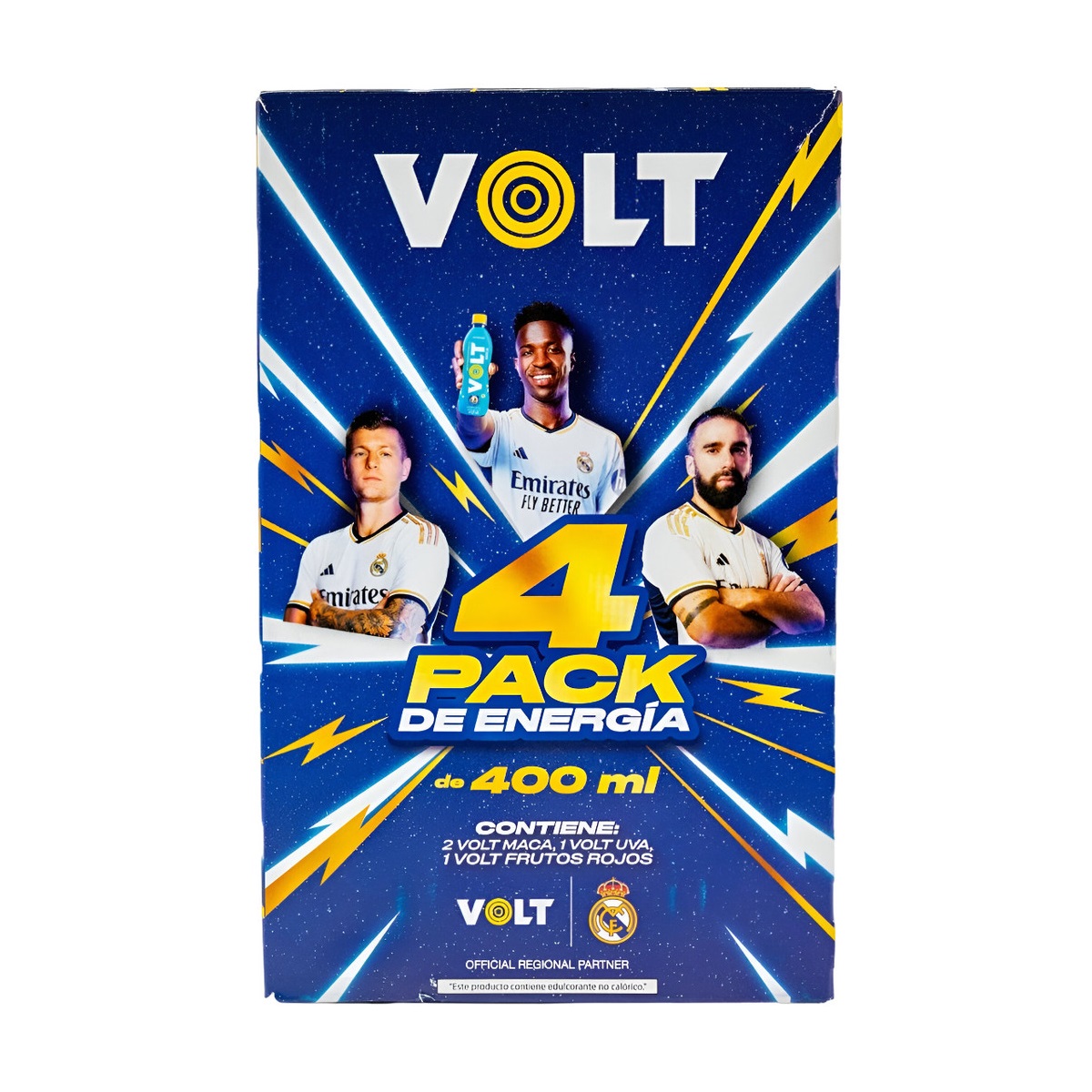 Pack 4 Uds Bebida Energizante Volt Surtido 400ml - 1004971
