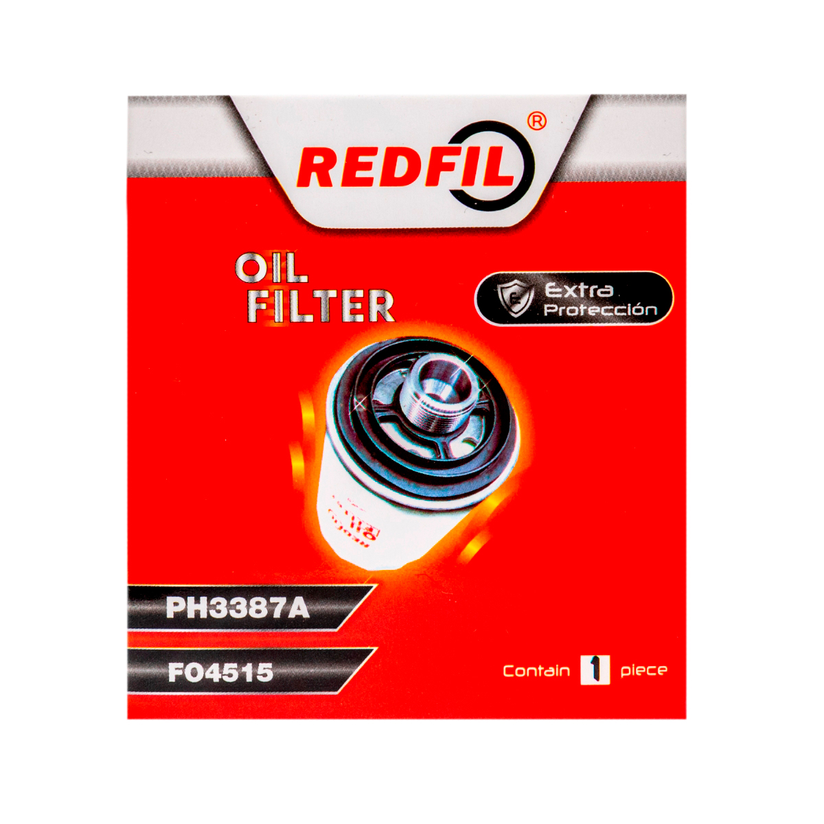 Filtro para Aceite Redfil PH3387A Chevrolet 8x9cm - 1005640