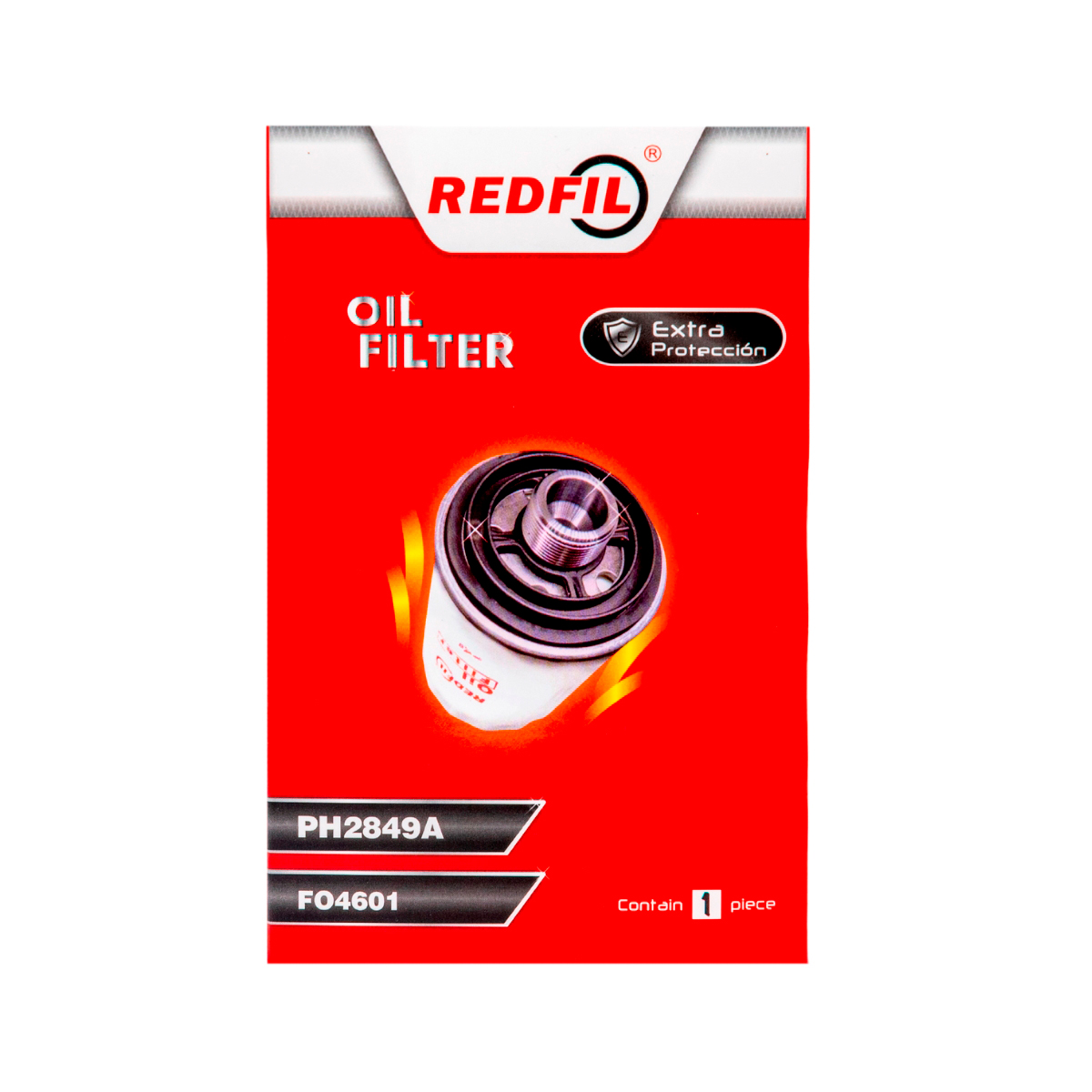 Filtro para Aceite Redfil PH2849A Mazda 8x13cm - 1005646