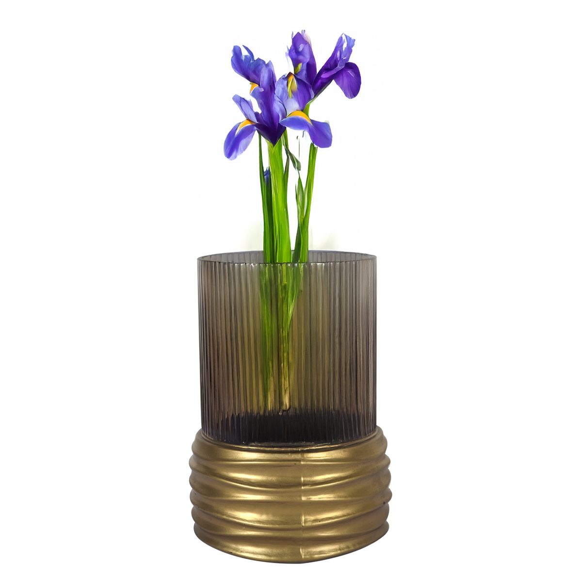 Florero de Vidrio Hickory Gold 19.5cm - 1006171