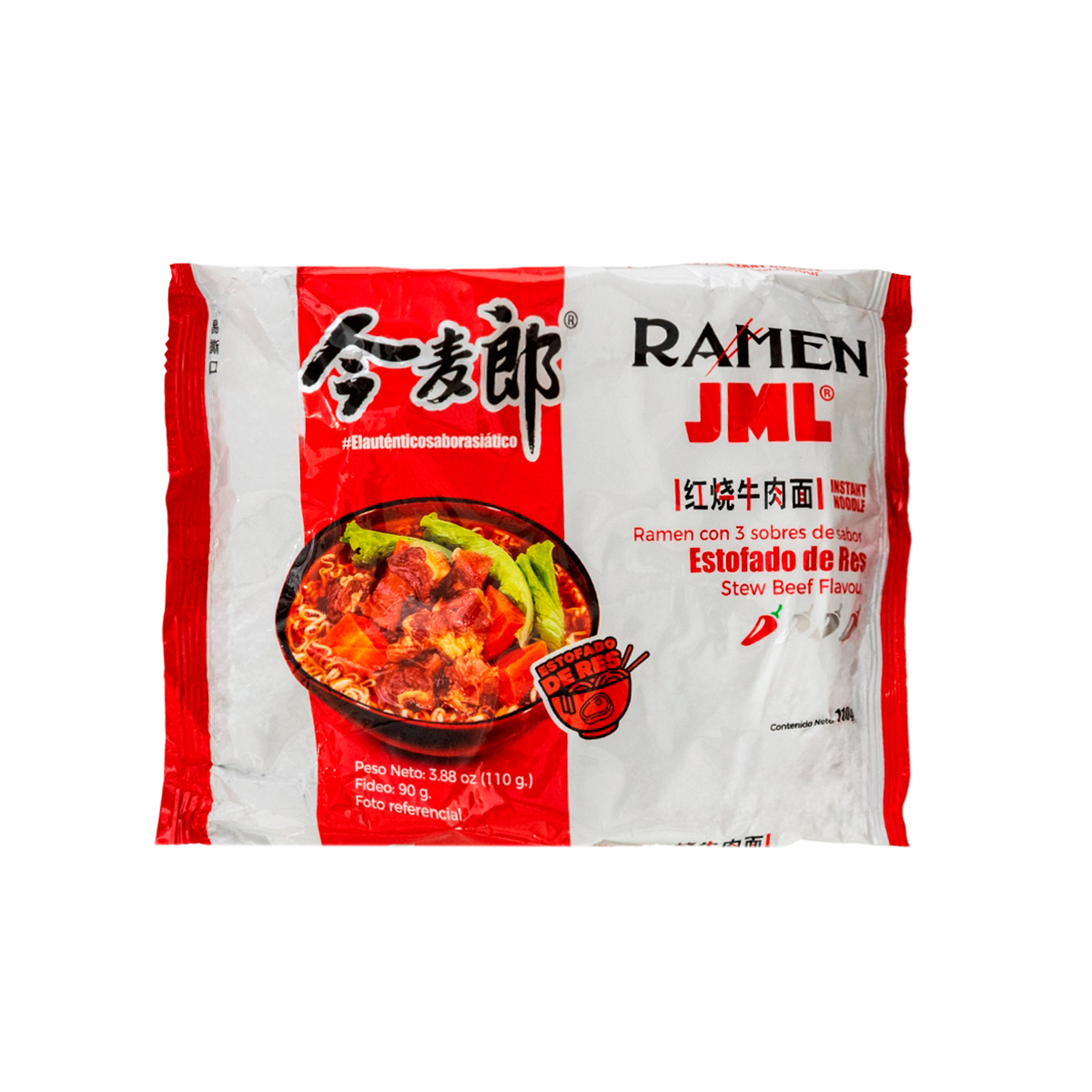 Fideo Instantáneo JML Estofado de Res 110g - 1006640