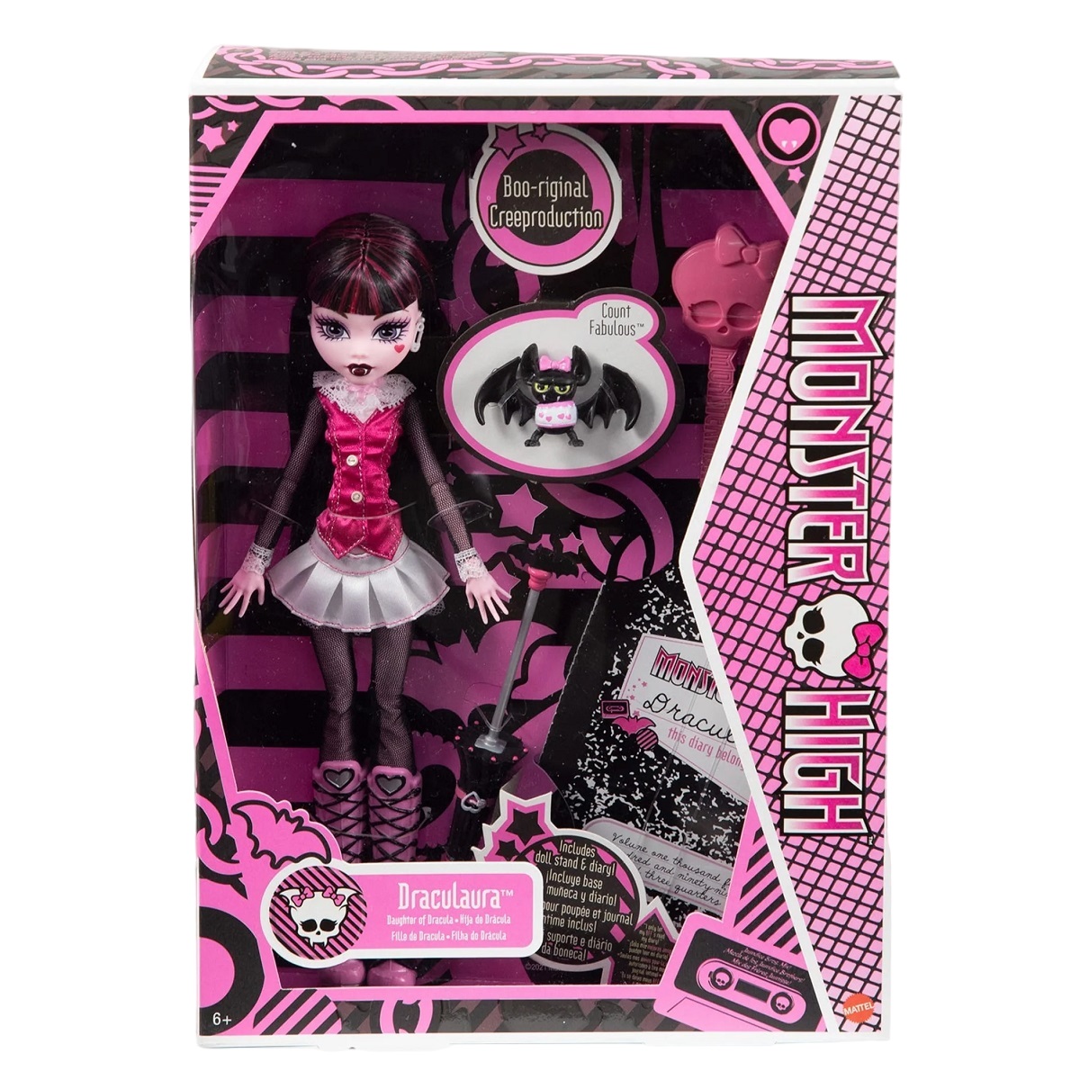 Muñeca Monster High Drácula Coleccionable - 1006671