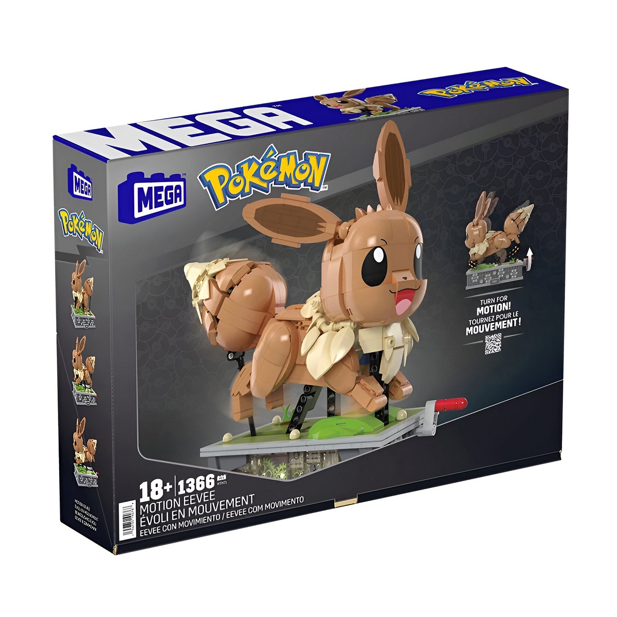 Bloques Mega Blocks Eevee Pokémon con Movimiento - 1006719