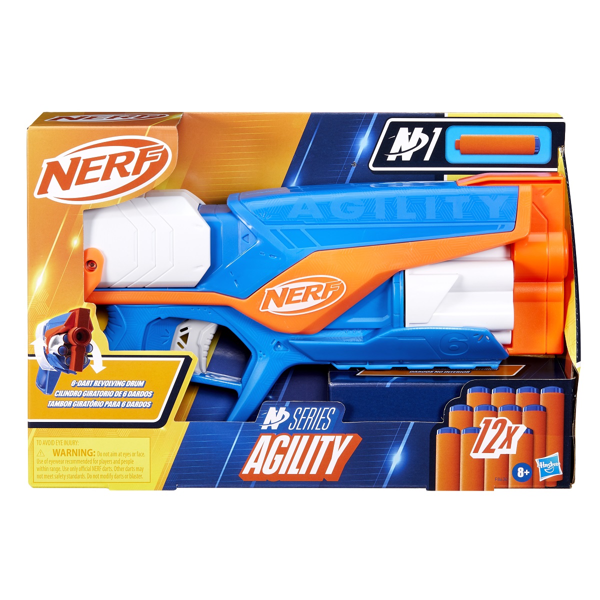 Lanzador de Dardos Nerf Series Agility Xtreme - 1006820
