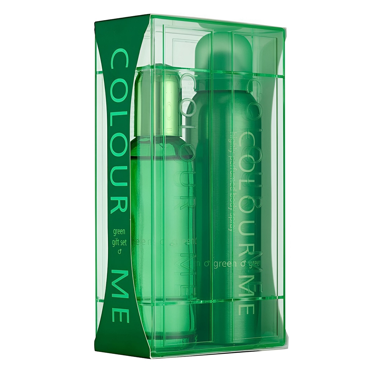 Set Eau de Toilette y Body Spray Colour Me Homme Green for Men - 1008720