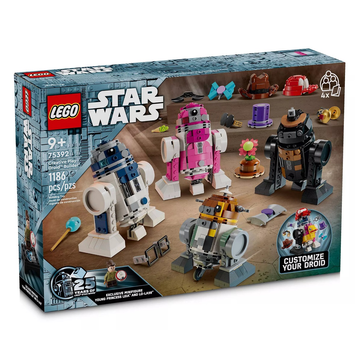 Lego Fabrica Creativas de R2-D2 Star Wars 1186 Piezas - 1010253