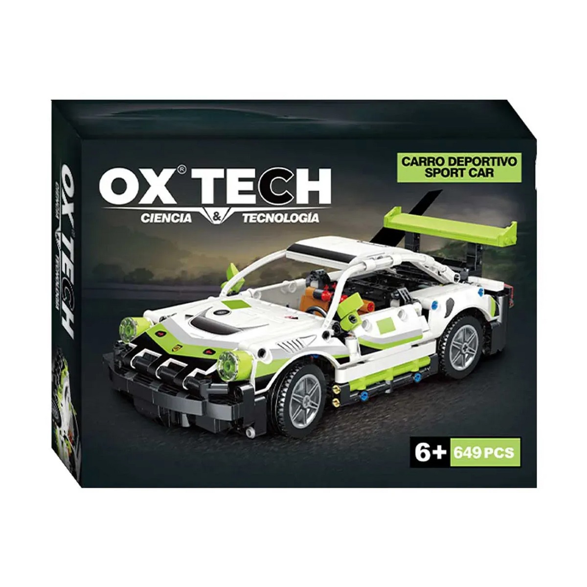 Set para Construir Ox Tech Ciencia y Tecnología Carro Deportivo - 649 ...