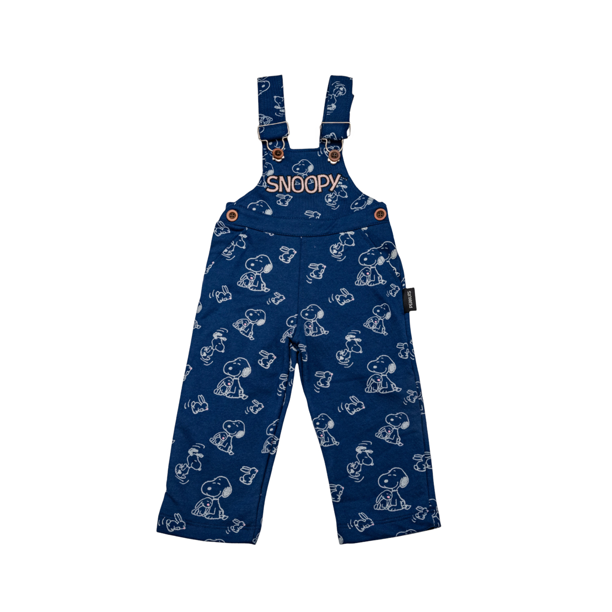 Overol Infante Estampado Snoopy Azul Oscuro - Varias Tallas - 1010760