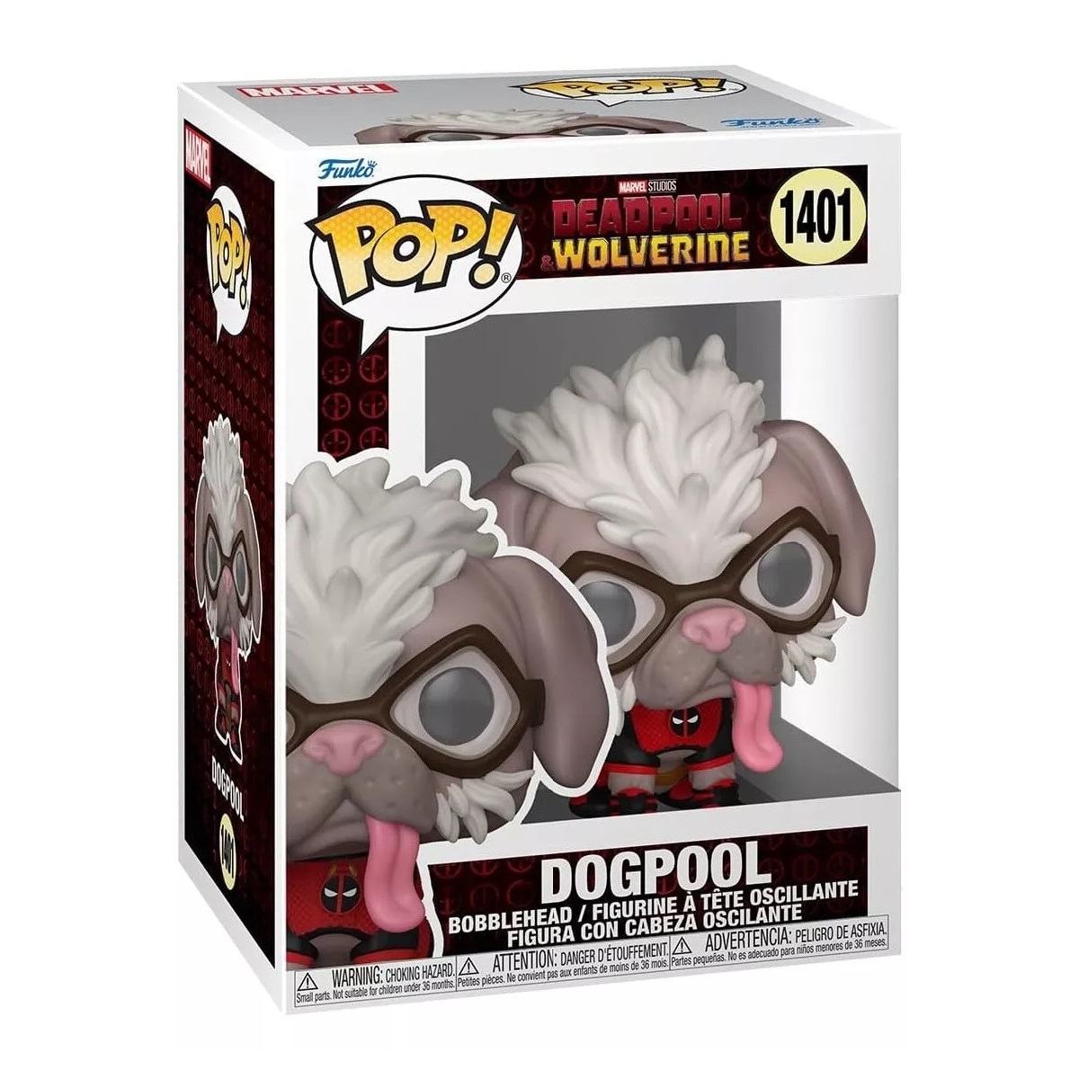 Figura Funko Pop Dogpool Deadpool 3 de Marvel - 1011049