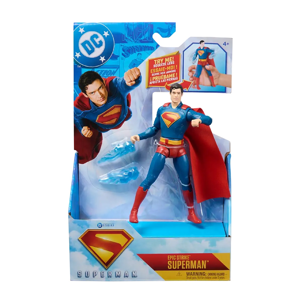 Figura DC Superman Epic Strike Surtido 15cm - 1023313