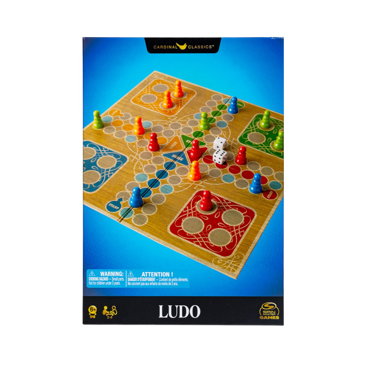 Juego Clásico Blue Ludo - 1023324